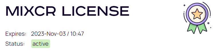 License expires after a few hours · Issue #869 · milaboratory/mixcr · GitHub