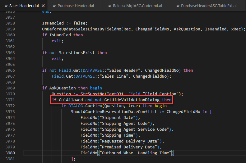 Add HideValidationDialog to UpdatePurchLinesByFieldNo on Purchase Header · Issue #21037 ...