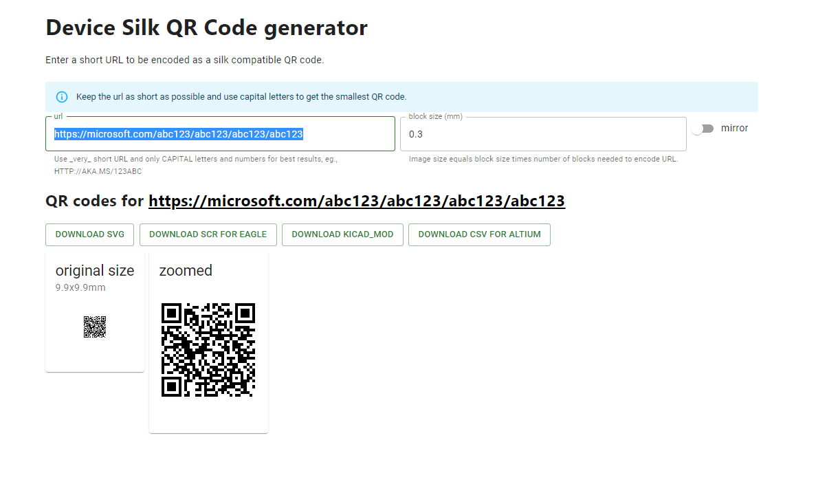 QR code scale factor is wrong in produced file · Issue #915 · microsoft/jacdac · GitHub