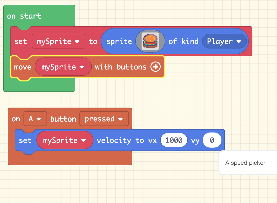 controller.moveSprite behaviour · Issue #755 · microsoft/pxt-arcade ...