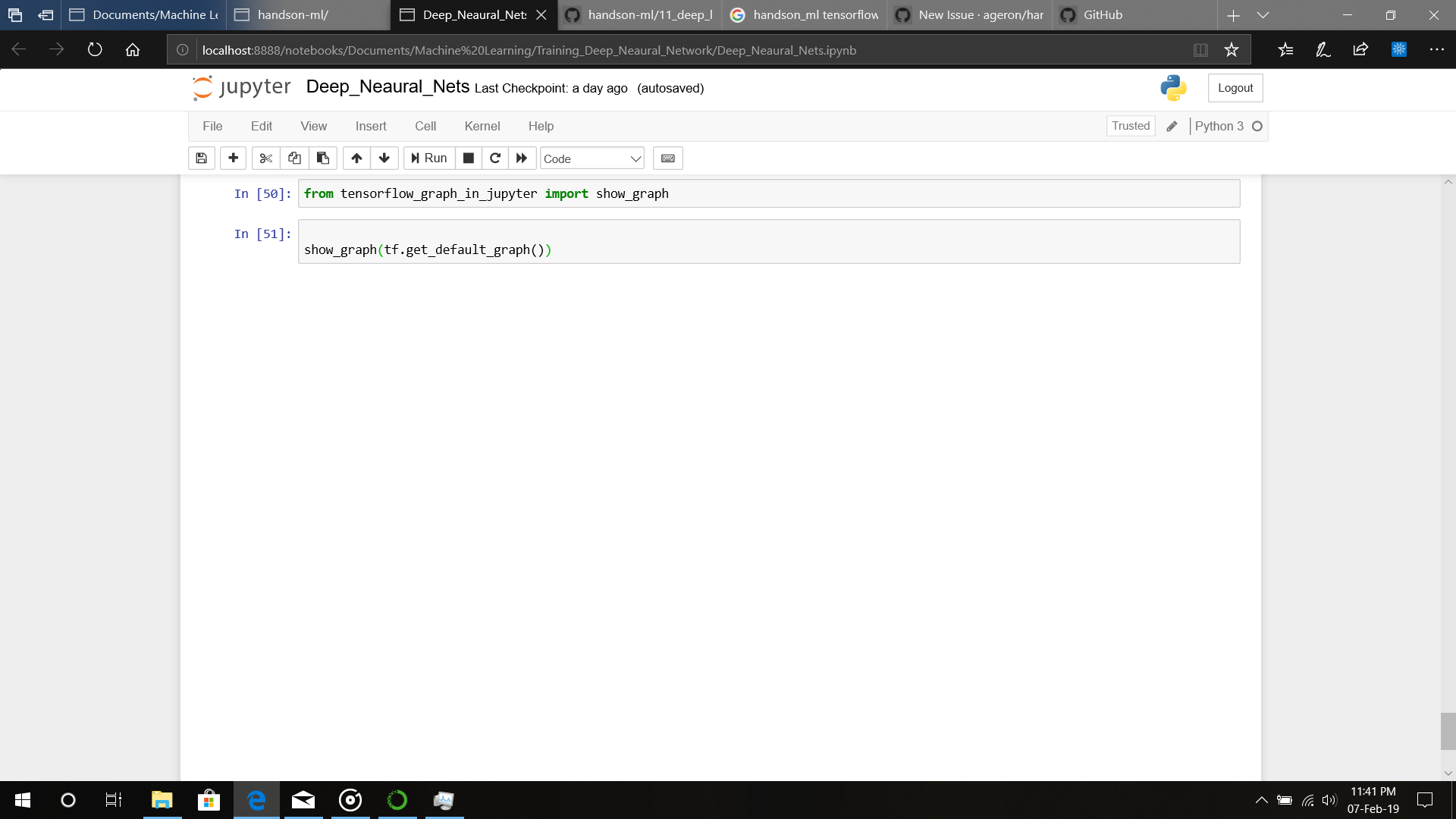 can't see the graph within jupyter · Issue #358 · ageron/handson-ml ...