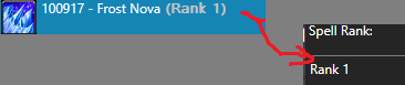 Suggestion: Add `Spell Rank` field value next to Spell Name · Issue #183 · stoneharry/WoW-Spell ...