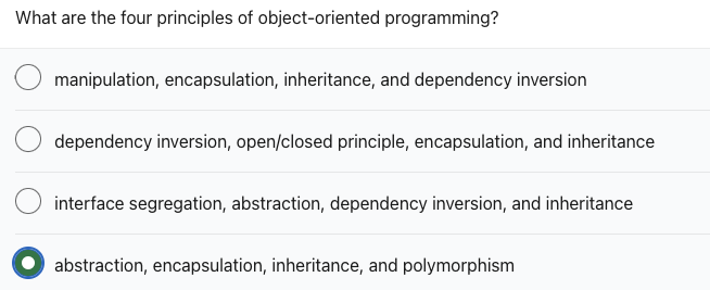 OOP New question · Issue #3185 · Ebazhanov/linkedin-skill-assessments-quizzes · GitHub