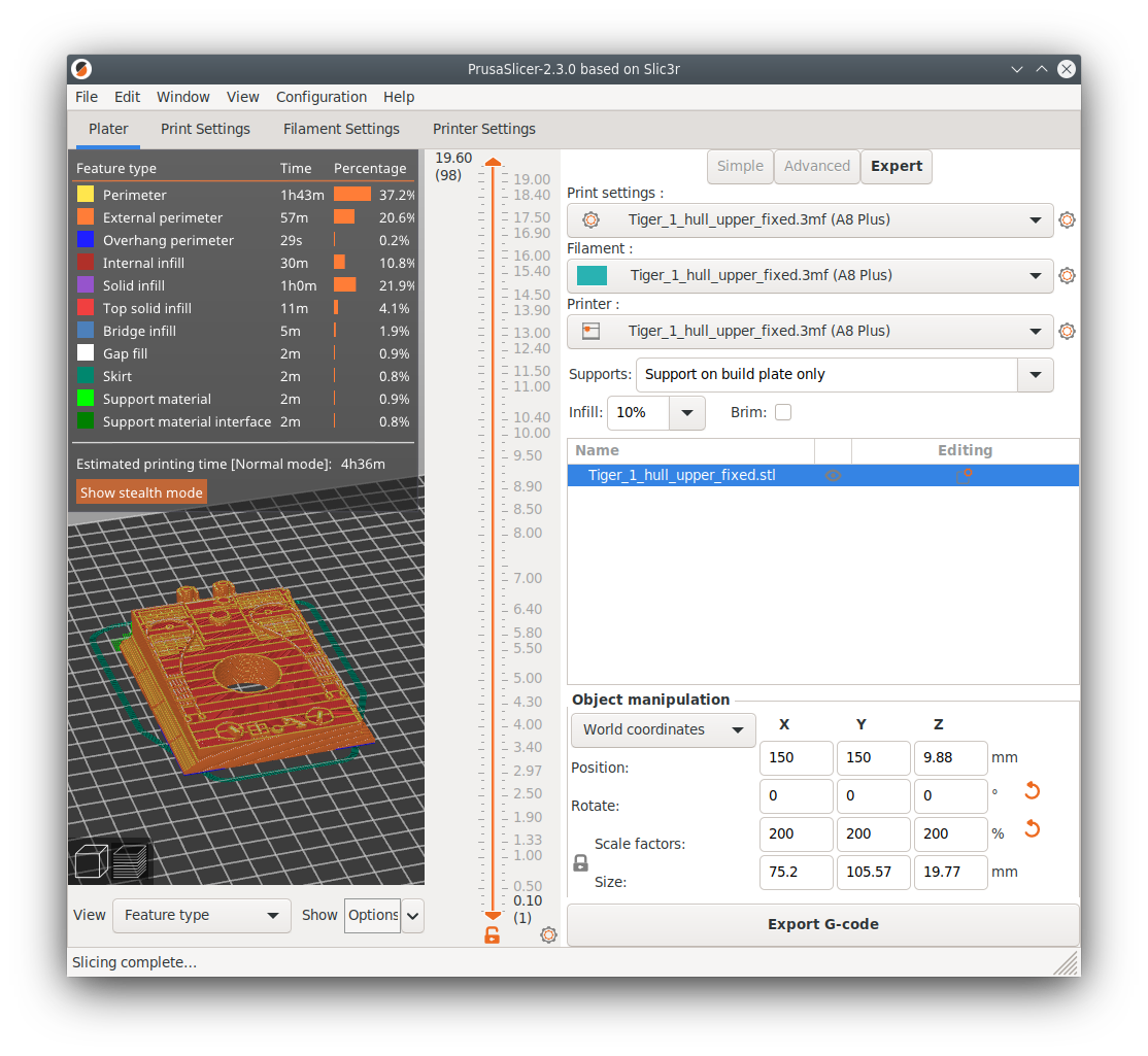 PrusaSlicer Crashes when Slicing Specific Model/Scaling Combination · Issue #6288 · prusa3d ...