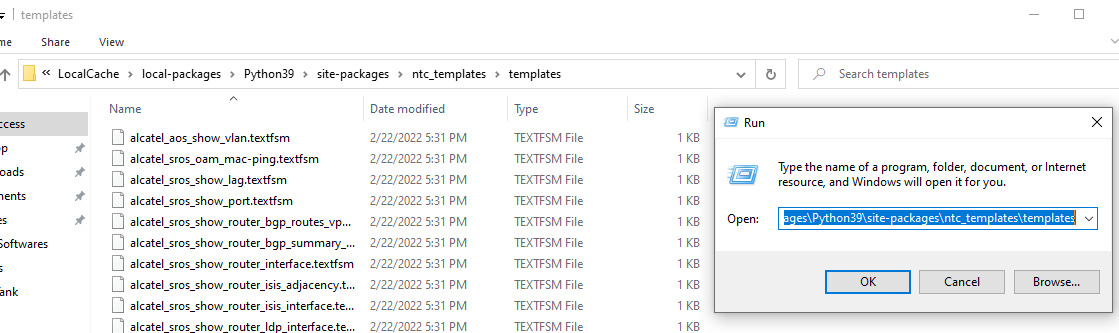 Netmiko textfsm Windows 10 · Issue #2095 · ktbyers/netmiko · GitHub