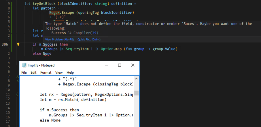 Symbol Names Are Seen By Ionide In A Corrupted Way · Issue 1835 · Ionideionide Vscode Fsharp