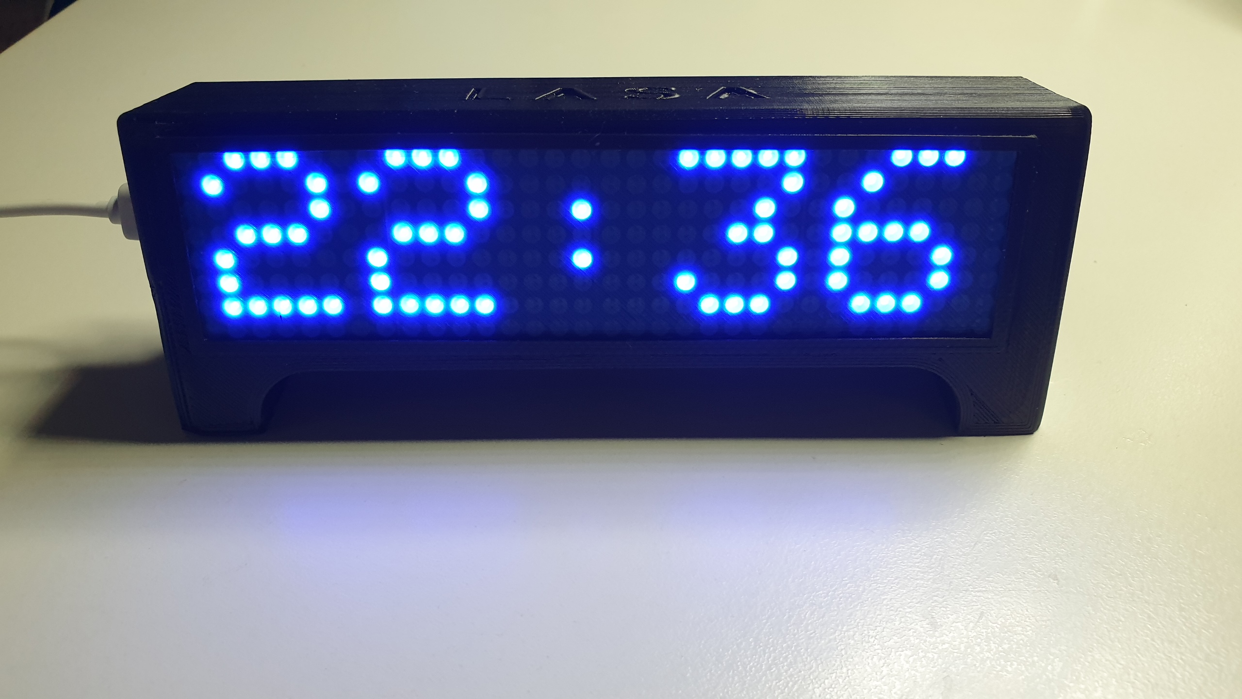 GitHub - Lazzapao/Max7219-Clock: Desk Clock using MAX 7219 Led Based on Marqee Code