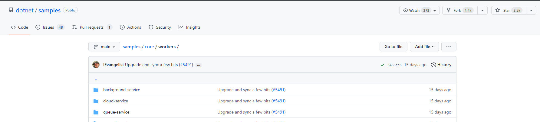 Cannot Clone repo · Issue #5519 · dotnet/samples · GitHub