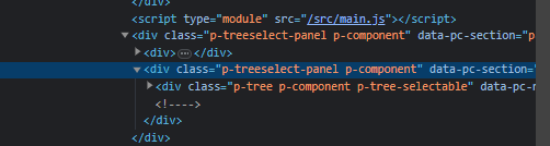 SelectButton: p-treeselect-items-wrapper is missing · Issue #4145 · primefaces/primevue · GitHub