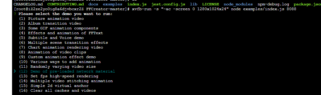 安装后执行报错 · Issue #169 · tnfe/FFCreator · GitHub