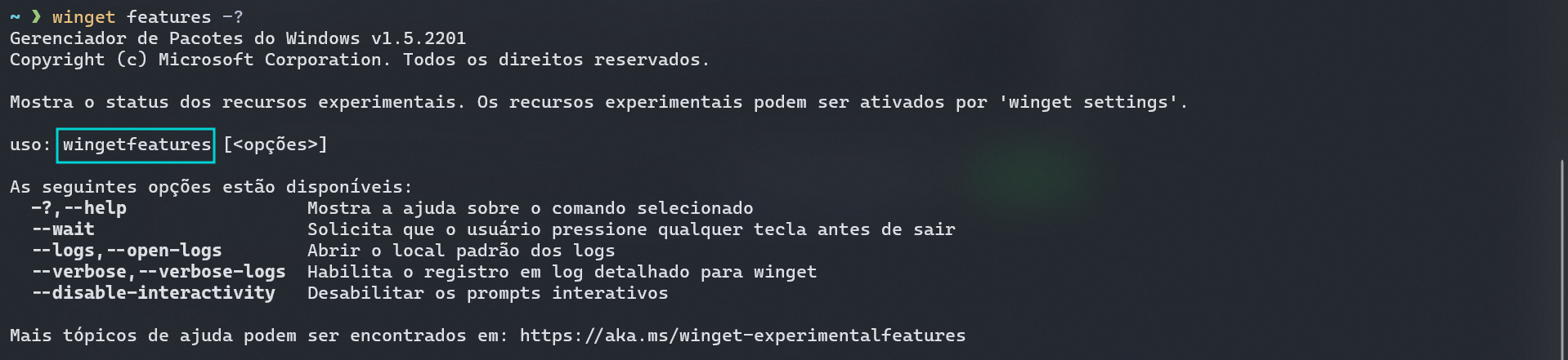 Missing blank space in 'pin' command help · Issue #3626 · microsoft/winget-cli · GitHub