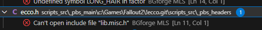 [SSL] Problems are shown at the wrong file · Issue #61 · BGforgeNet/VScode-BGforge-MLS · GitHub