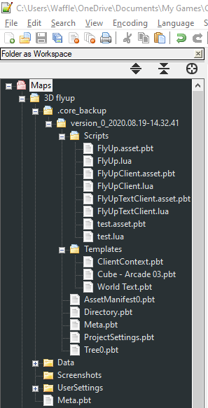 Folder as Workspace panel reverts background theme when opening windows ...