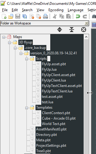 Folder as Workspace panel reverts background theme when opening windows ...
