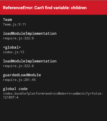 Can't find variable: children · Issue #571 · Nozbe/WatermelonDB · GitHub