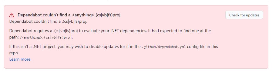 NugetのDependabot設定 · Issue #326 · 7474/SRC · GitHub