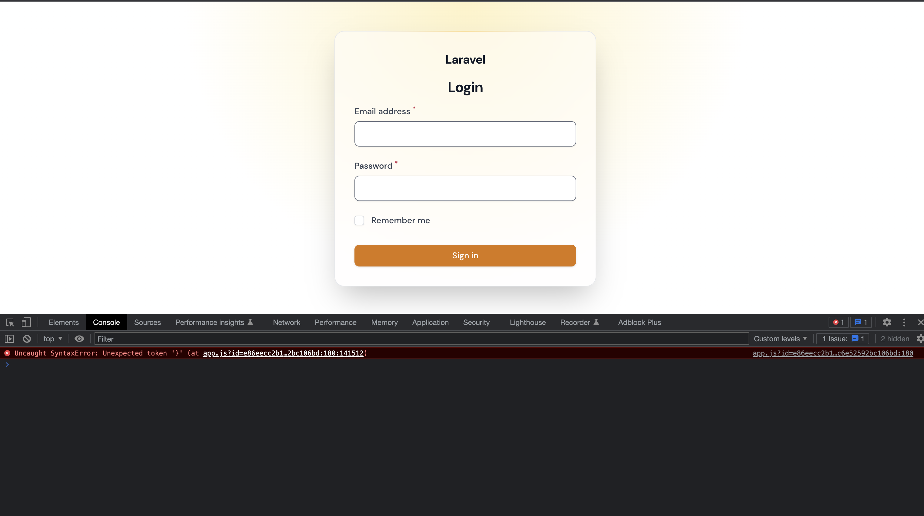 Error on Console: Uncaught SyntaxError · Issue #6417 · filamentphp/filament · GitHub