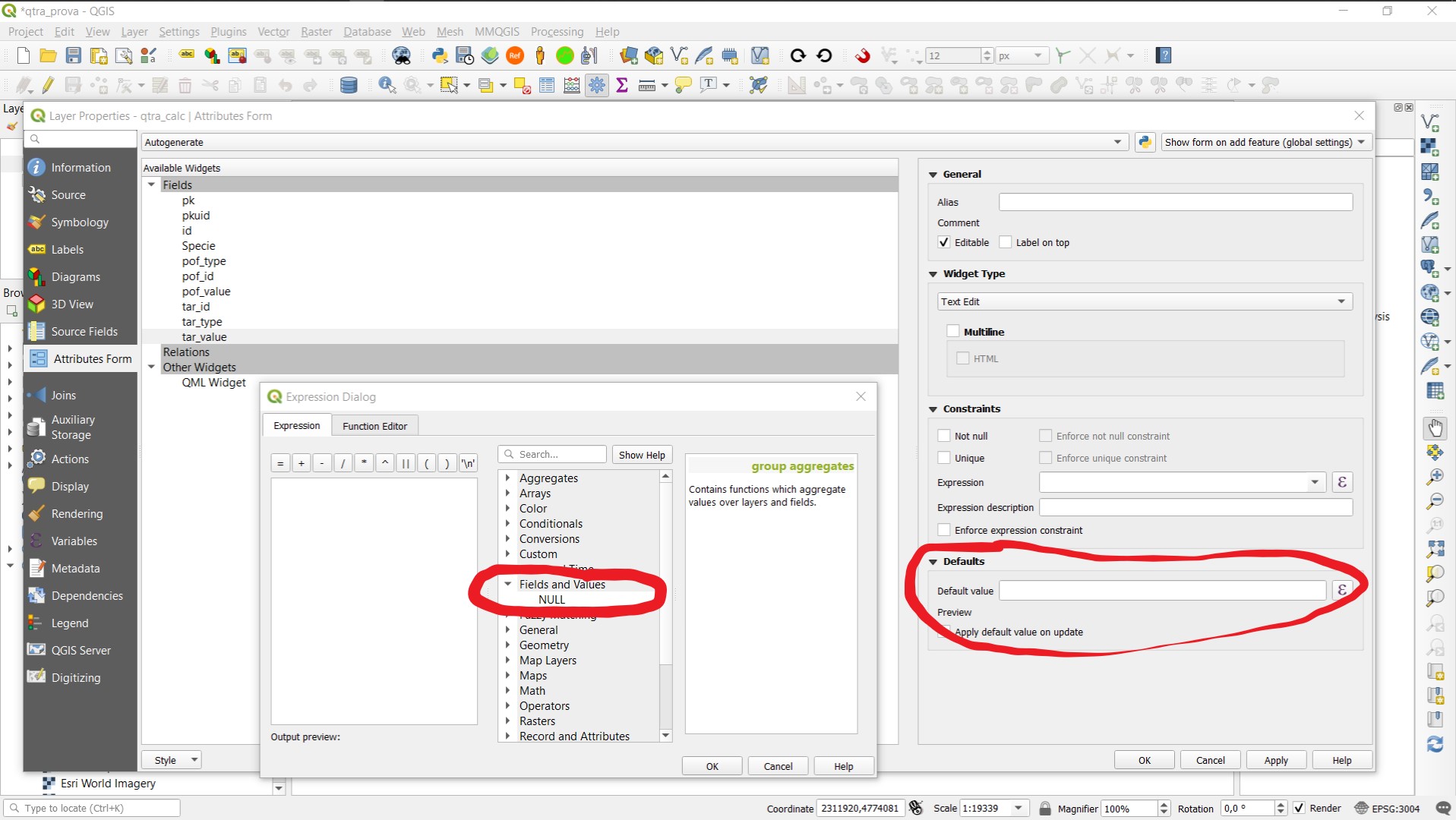 Expression Dialog Doesnt Show Fields And Values List · Issue 30034 · Qgisqgis · Github