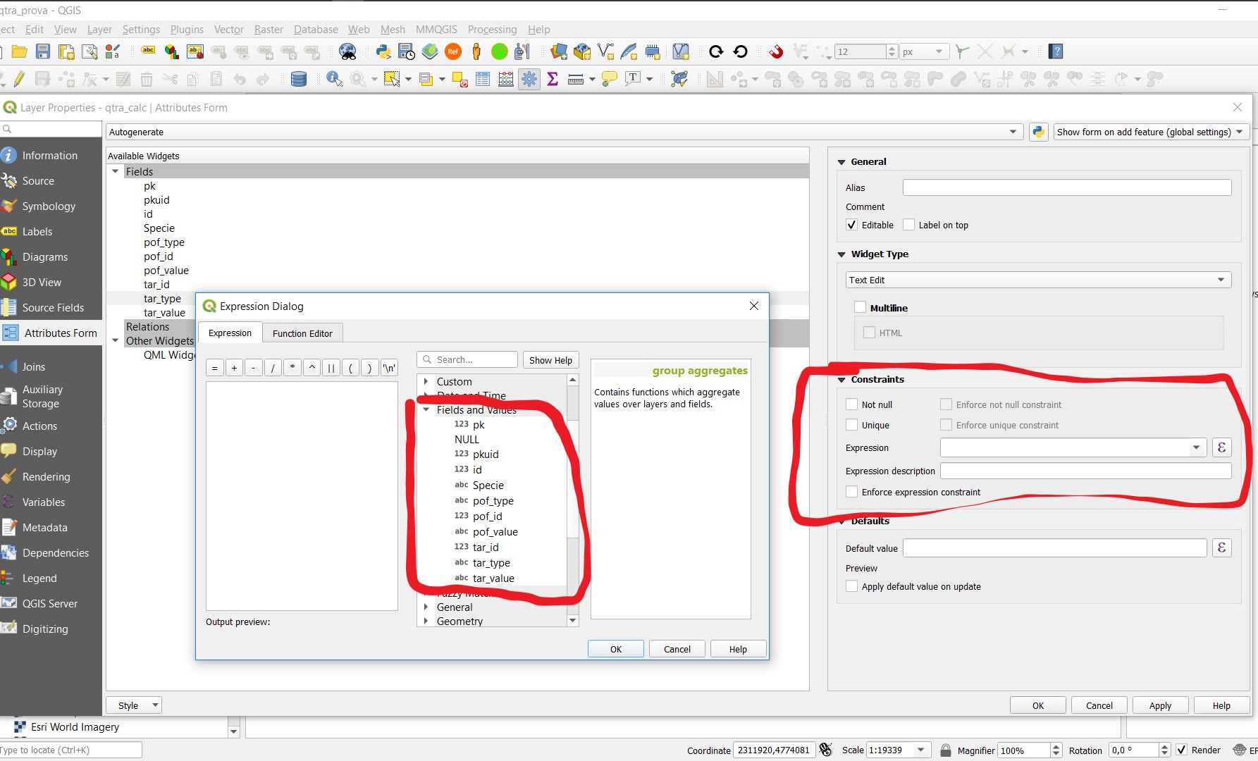 Expression Dialog Doesnt Show Fields And Values List · Issue 30034 · Qgisqgis · Github