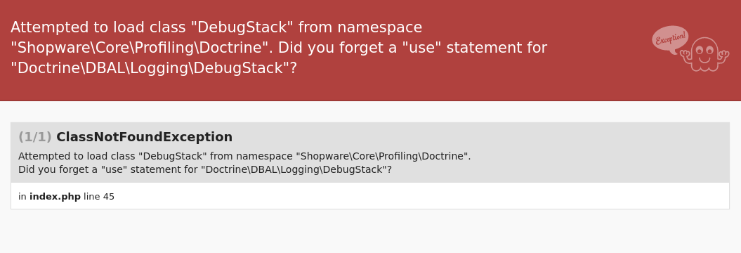 DebugStack · Issue #50 · shopware/development · GitHub