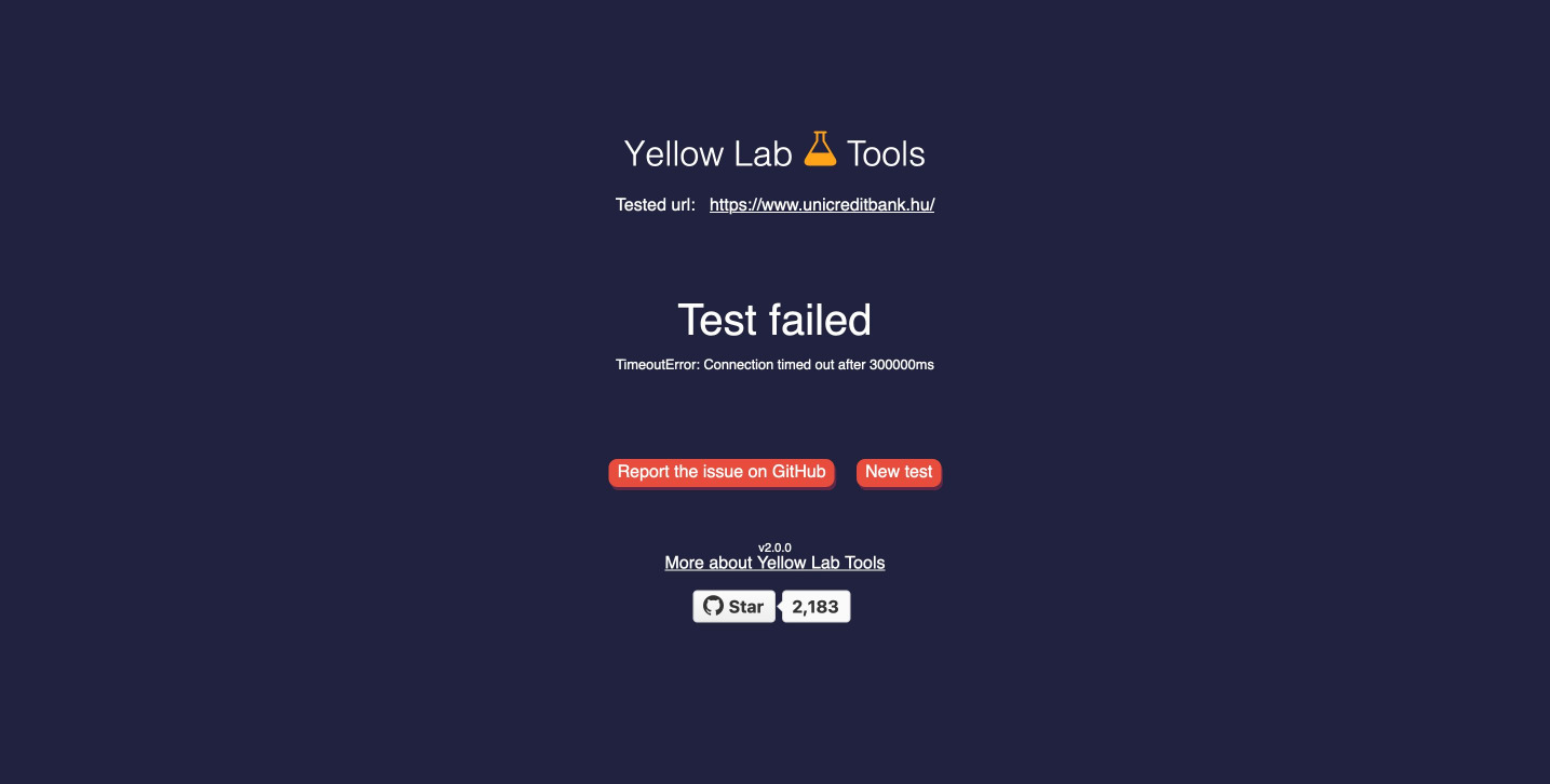 Timeouterror Connection Timed Out After 300000ms · Issue 379 · Yellowlabtoolsyellowlabtools