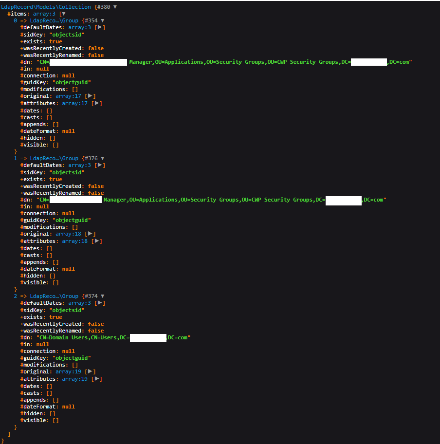 Searching for all objects in an OU · Issue #333 · DirectoryTree/LdapRecord · GitHub
