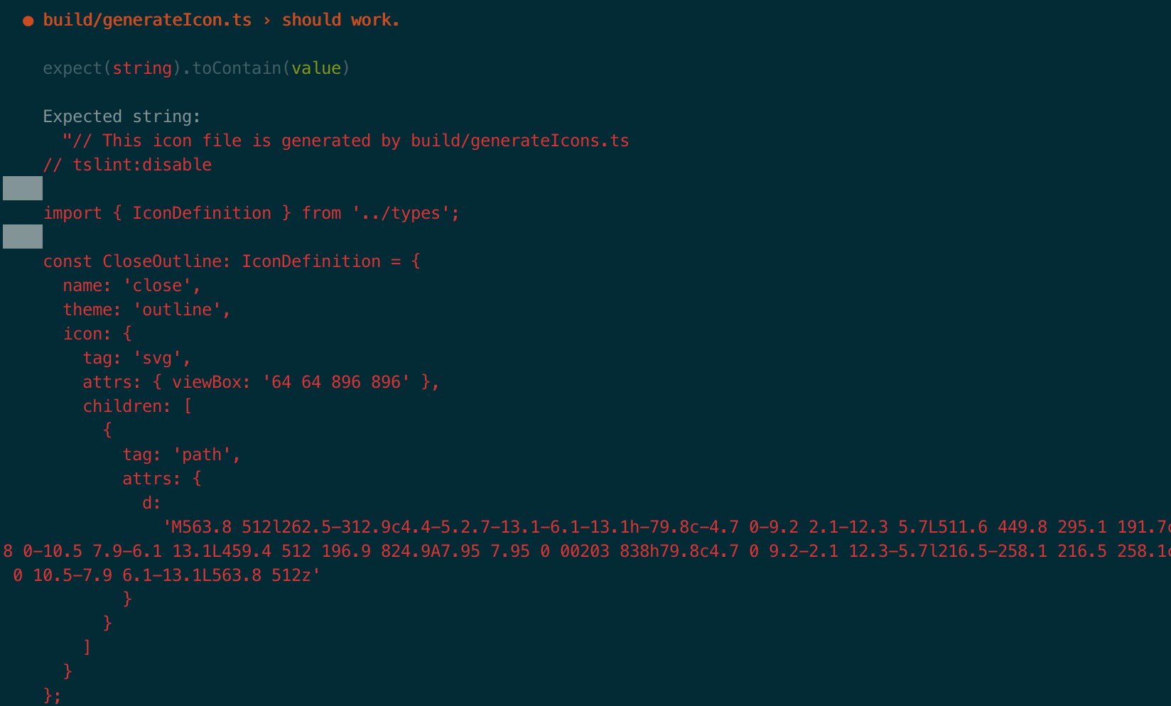 Ci Faild Andand Local Build Error · Issue 230 · Ant Designant Design Icons · Github