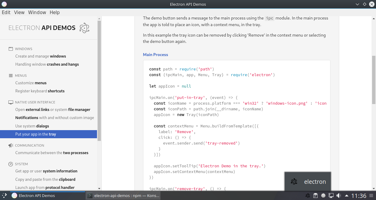 KDE plasma - tray tooltip not working · Issue #12321 · electron/electron · GitHub