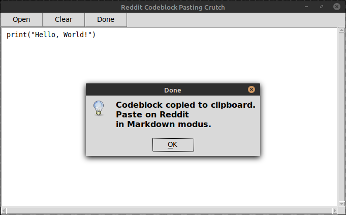 GitHub - ScorchCode/redcode: A Python + Tkinter text editor that adds 4 spaces before every line.