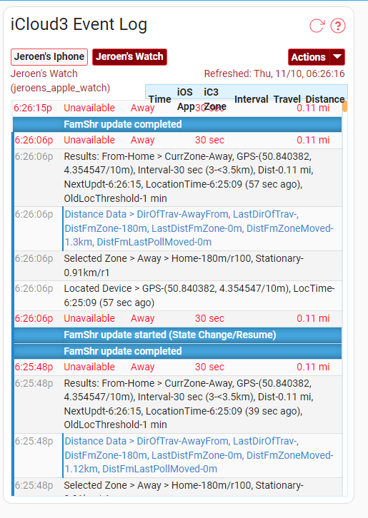 Event Log Card grabbled up · Issue #236 · gcobb321/icloud3 · GitHub