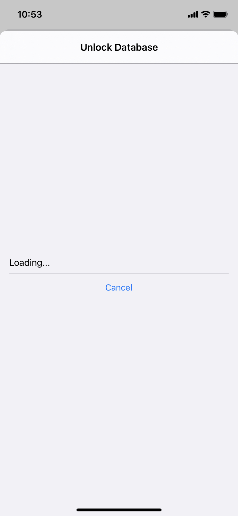 Extension and app stuck on loading when offline · Issue #92 · keepassium/KeePassium · GitHub