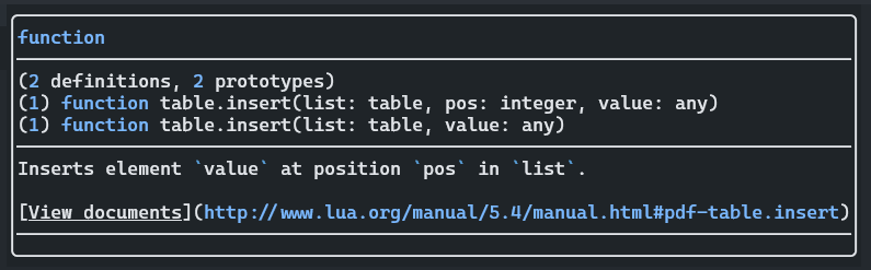 Documentation window border highlight group · Issue #140 · hrsh7th/nvim ...