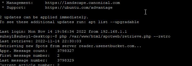 Fresh installation not retrieving old posts · Issue #776 · spotweb/spotweb · GitHub