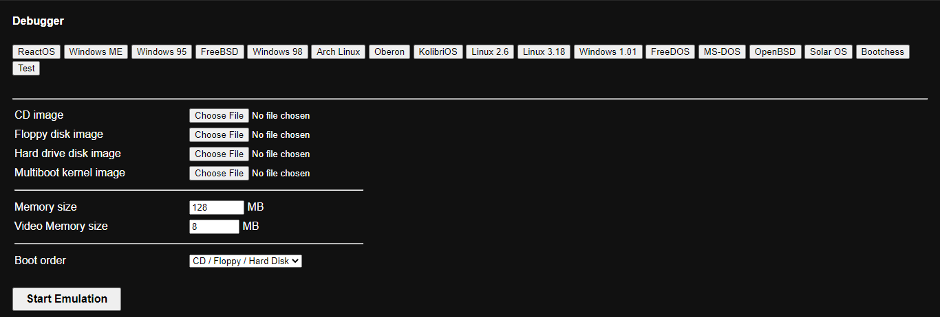 (Not an issue)Update the v86 version on web browser · Issue #361 · copy ...