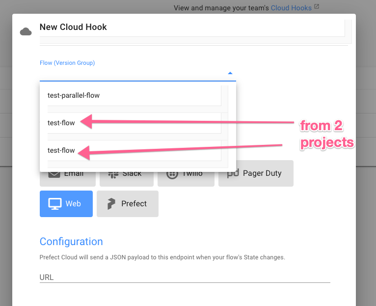 Have The Project S Name As Prefix When Creating A Cloud Hook · Issue 329 · Prefecthq Legacy Ui