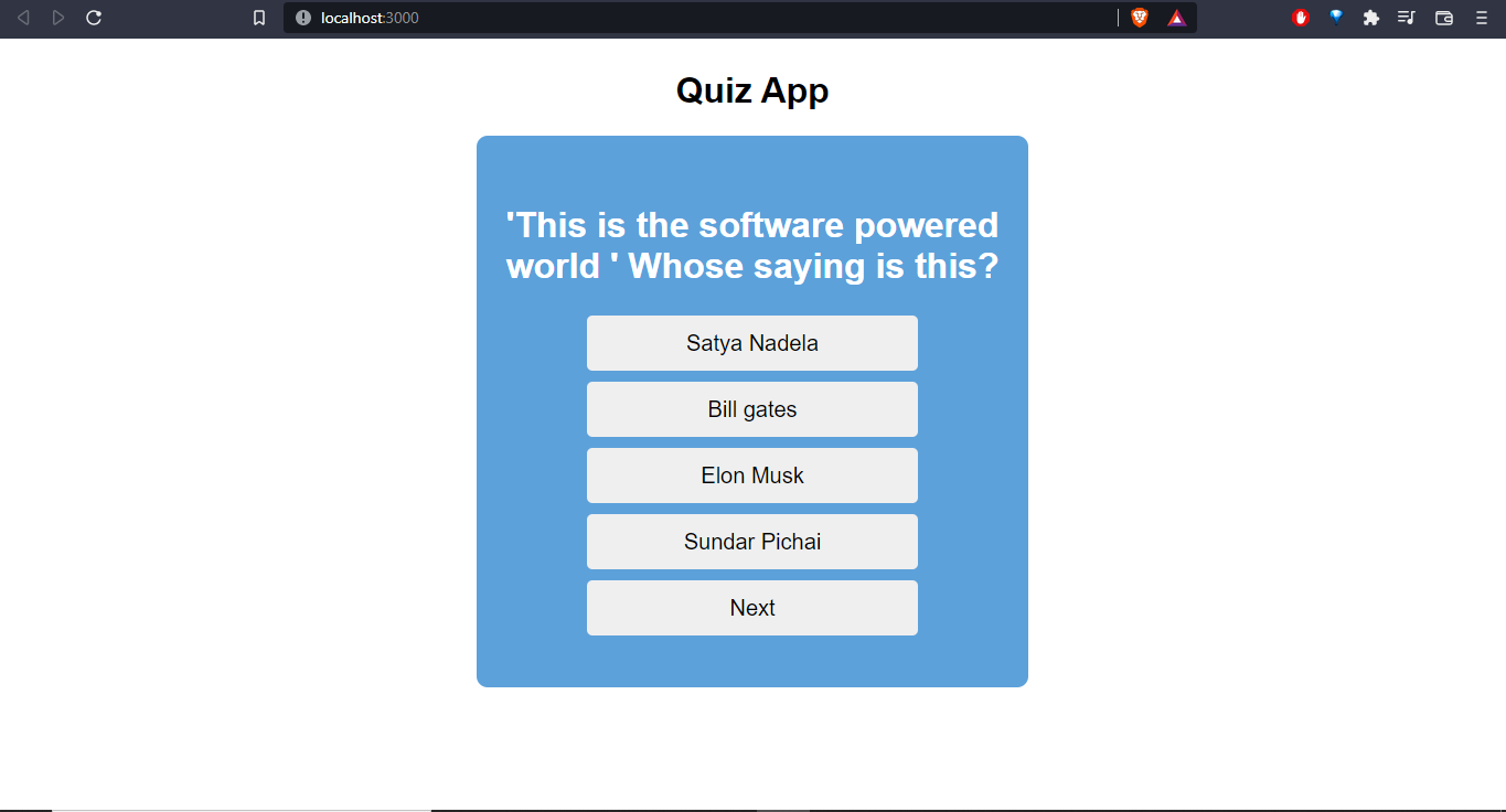 GitHub - kamal2019/quizapp-react