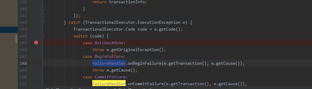脏数据导致分支事务回滚失败，全局事务状态是retrying。事务拦截器GlobalTransactionalInterceptor拦截到的状态是RollbackDone。无法调用 ...
