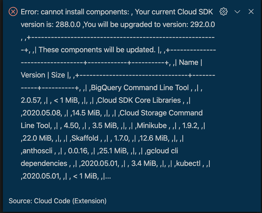 Remote Dev not working · Issue #243 · GoogleCloudPlatform/cloud-code-vscode · GitHub