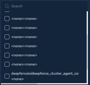[v2] : names for container images in filters in create new report form ...
