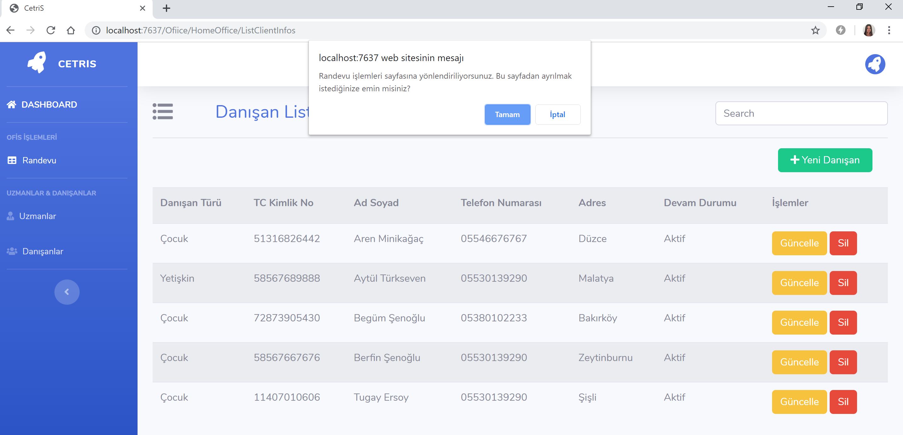 GitHub - betulsenoglu/OfficeAppointmentSoftware: This project includes an ERP and in-office ...
