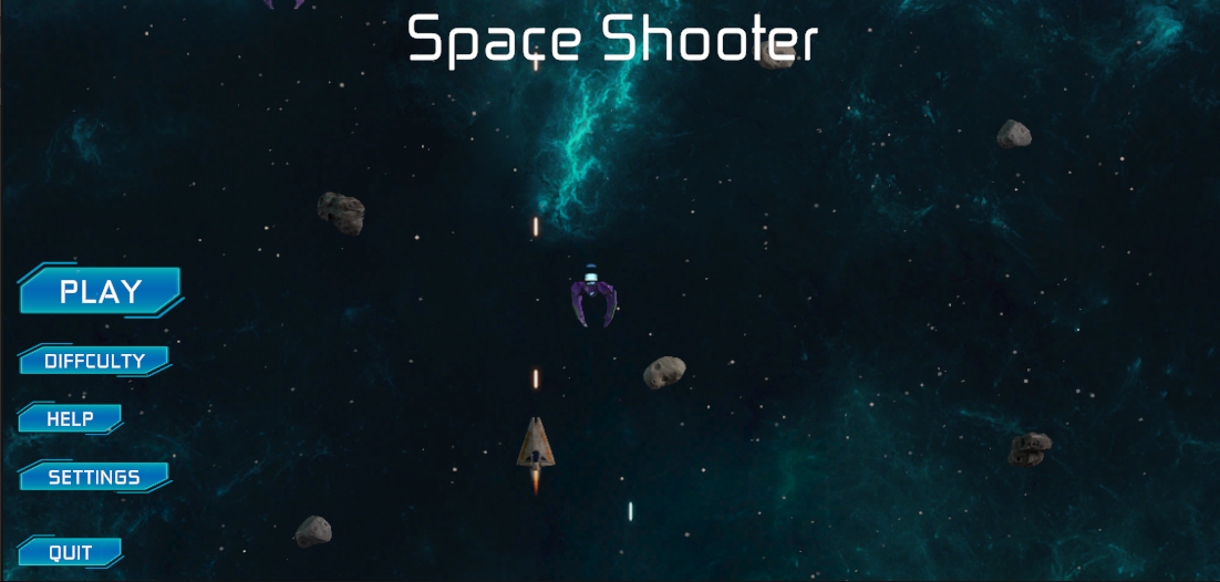 GitHub - georgeifa/Space-Shooter-Unity3d: An extension of the space shooter tutorial from Unity 3d