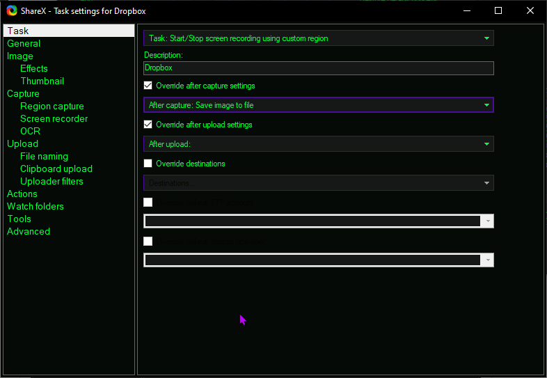 How to set upload automatically when taking image capture, but not when doing video? · Issue ...