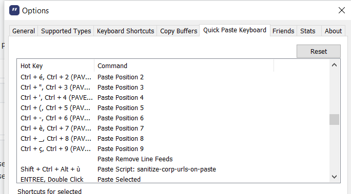 Global shortcut to include / exclude paste scripts · Issue #84 · sabrogden/Ditto · GitHub