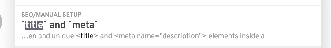 [docs] Inline code blocks are not rendered properly in the sidebar · Issue #3987 · sveltejs/kit ...