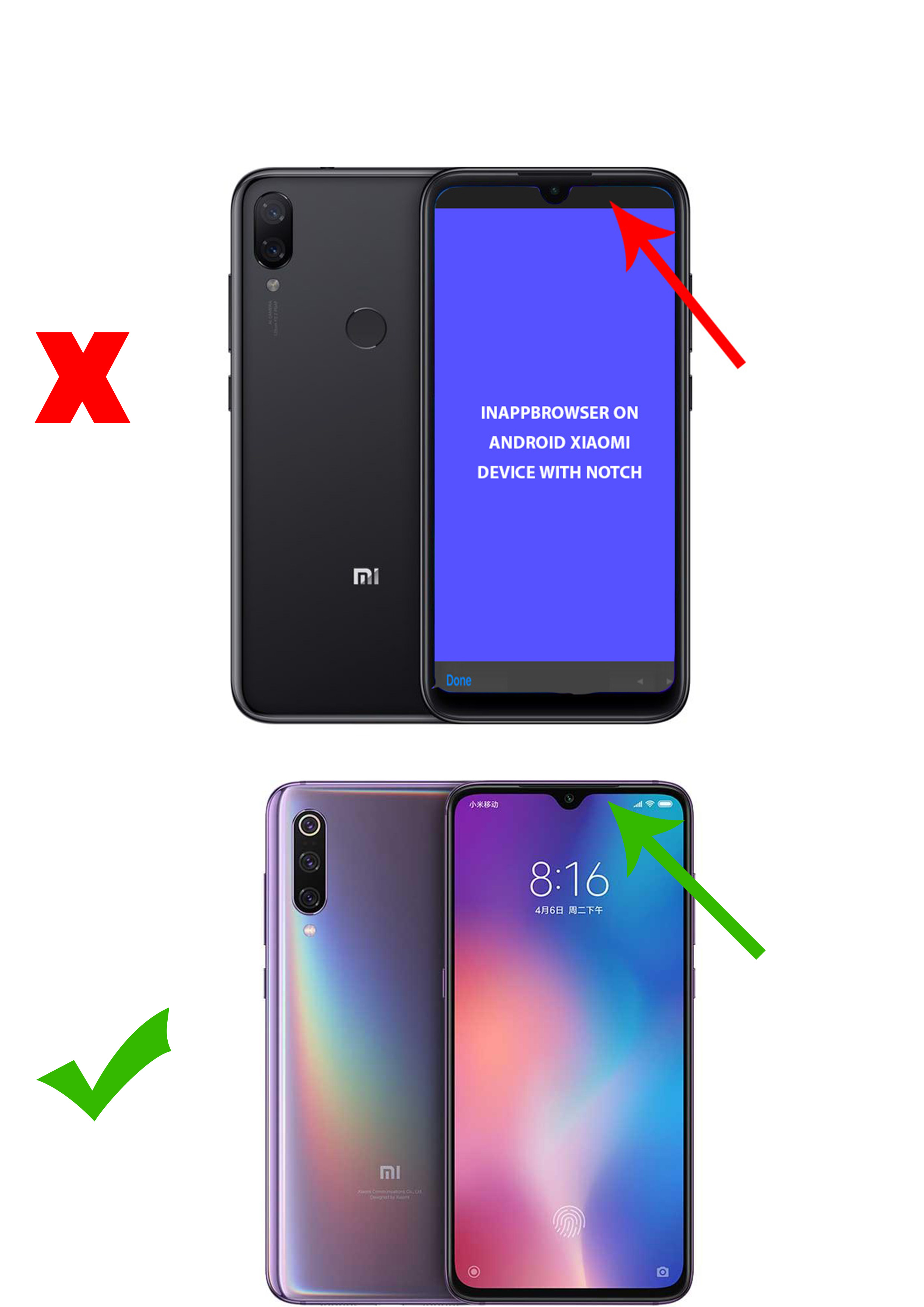 [android] Inappbrowser Does Not Support New Android Devices With Notch · Issue 563 · Apache