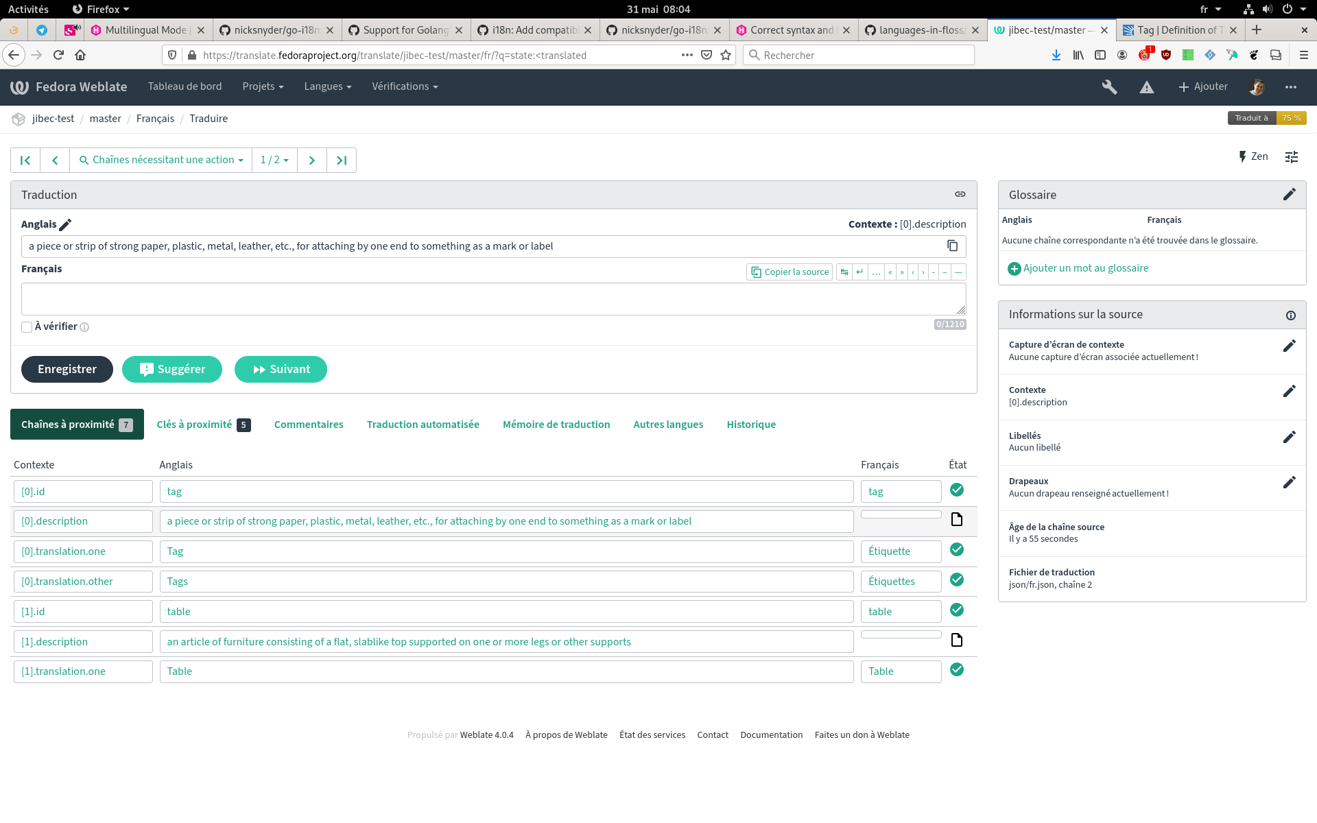 Support for Golang's i18n Formats · Issue #2558 · WeblateOrg/weblate · GitHub