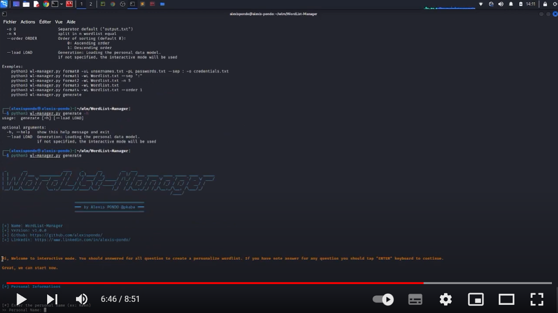 GitHub - alexispondo/WordList-Manager: WordList Management