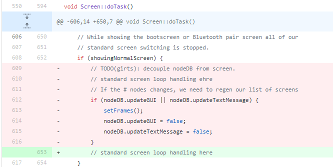 Screen doesn't change to show received message. · Issue #242 · meshtastic/firmware · GitHub