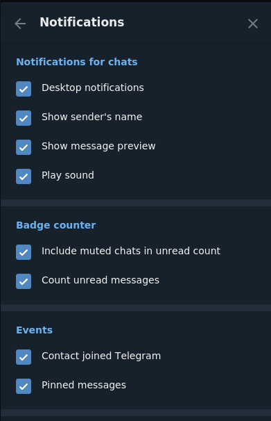 I dont have native notification in Arch Linux Version 2.0.1 · Issue #7584 · telegramdesktop ...