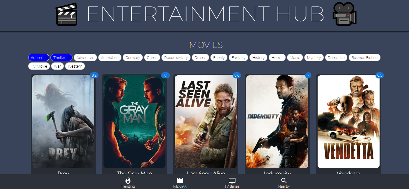 GitHub - Priyanka-Pathade/React-EntertainmentHub